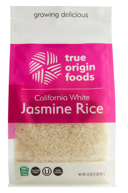 California White Jasmine Rice – True Origin Foods
